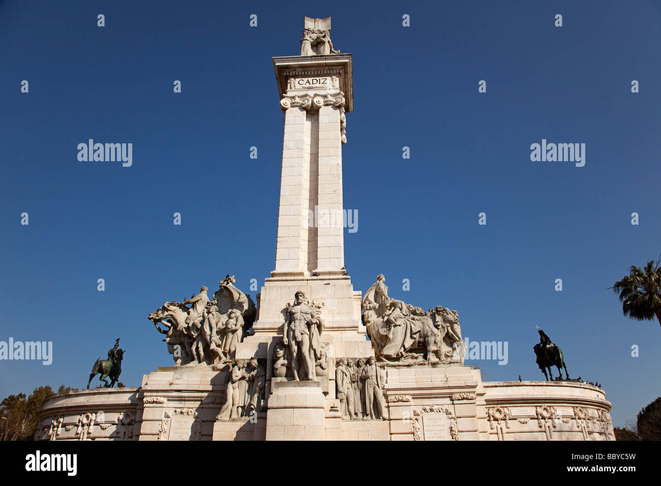 Monument 1812 constitution in cadiz Banque de photographies et d’images ...