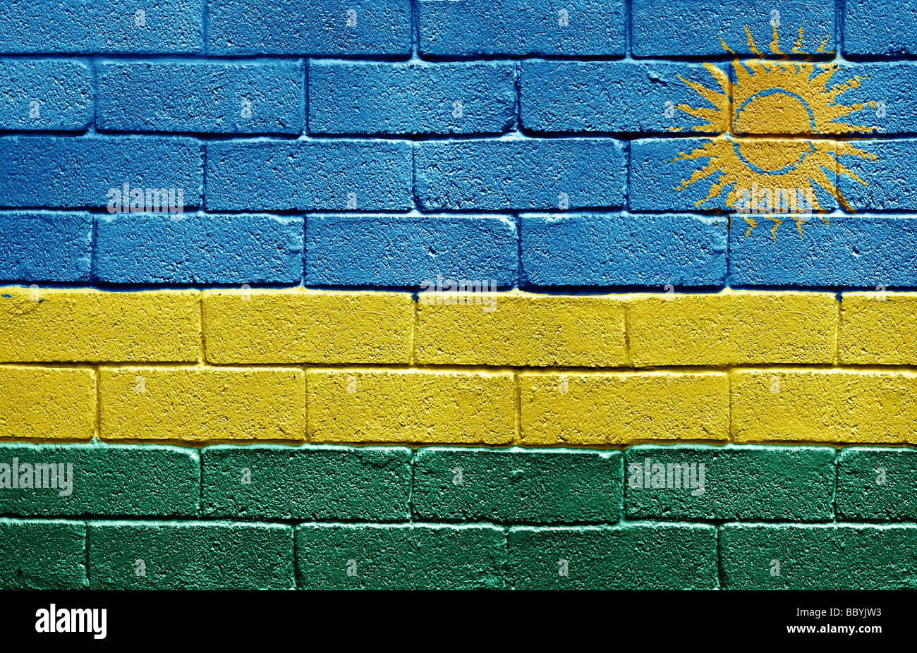 Drapeau rwandais Banque de photographies et d’images à haute résolution ...