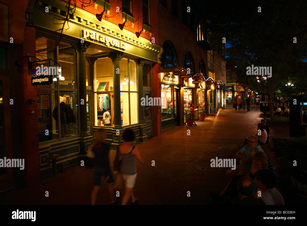 Le centre ville de boulder Banque de photographies et d’images à haute ...