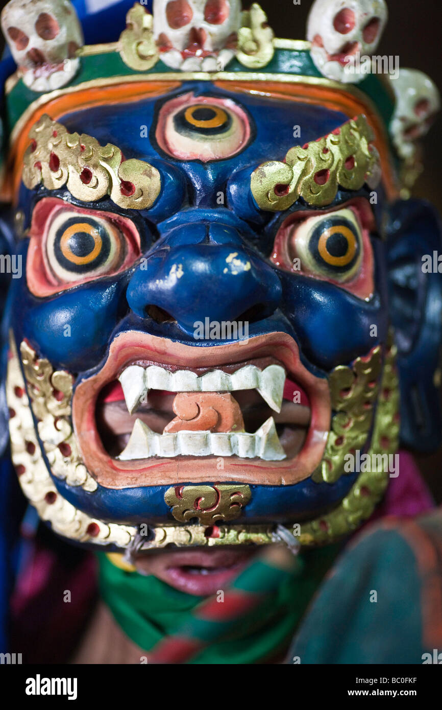 Bhutan masks Banque de photographies et d’images à haute résolution - Alamy