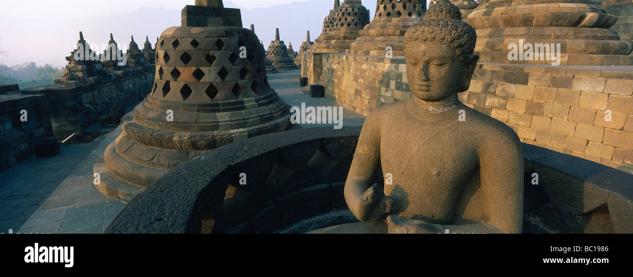 L'Indonésie, l'île de Java, la province centrale de Java, site ...