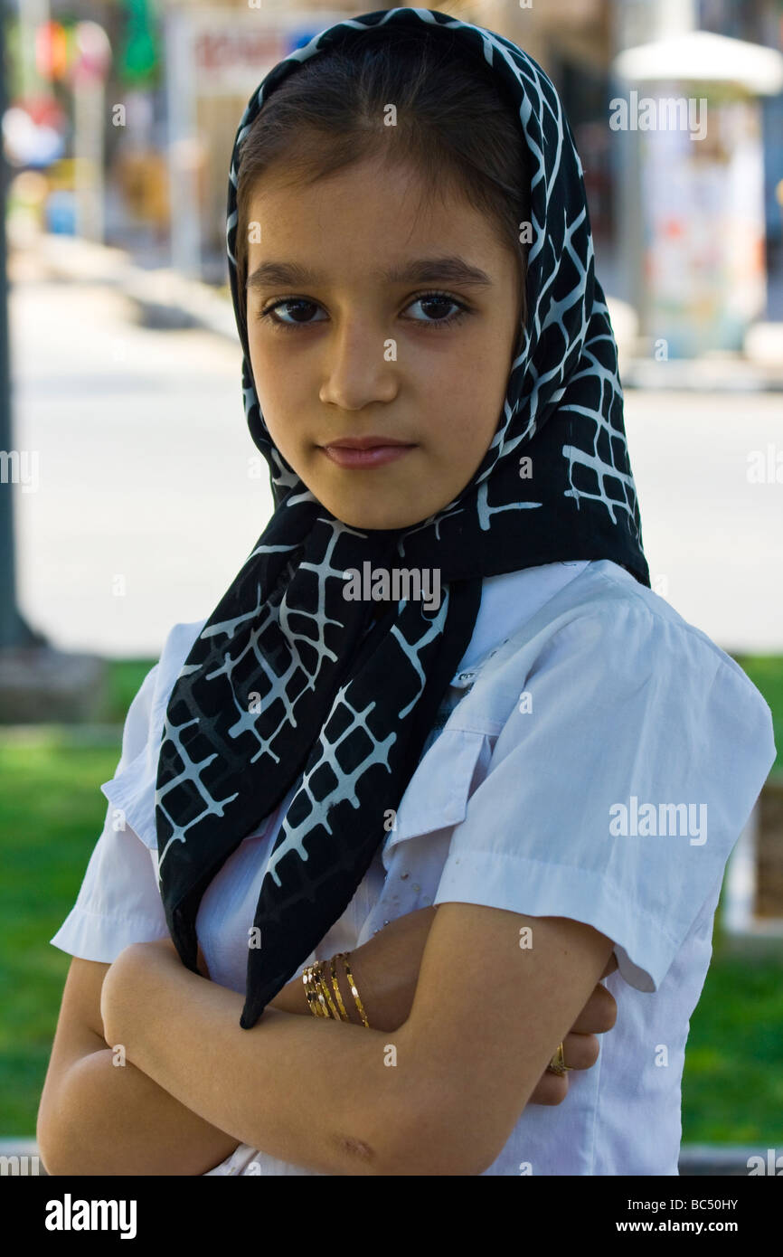 Jeune fille iranienne à Kashan Iran Photo Stock - Alamy