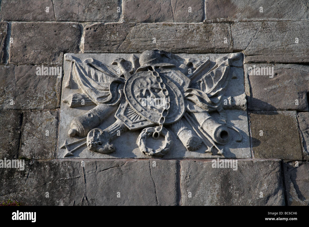 L'allégement en pierre design dans bishops gate entrée du 17e siècle ...