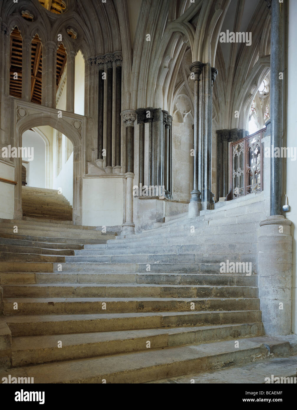 Wells Cathedral Chapter House Photo Stock - Alamy