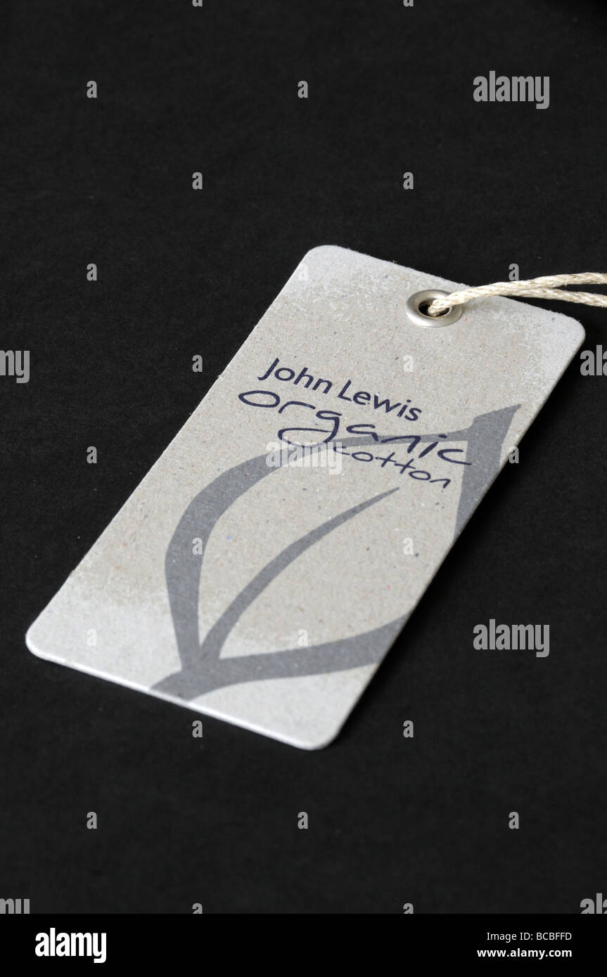 Coton bio label Banque de photographies et d’images à haute résolution ...