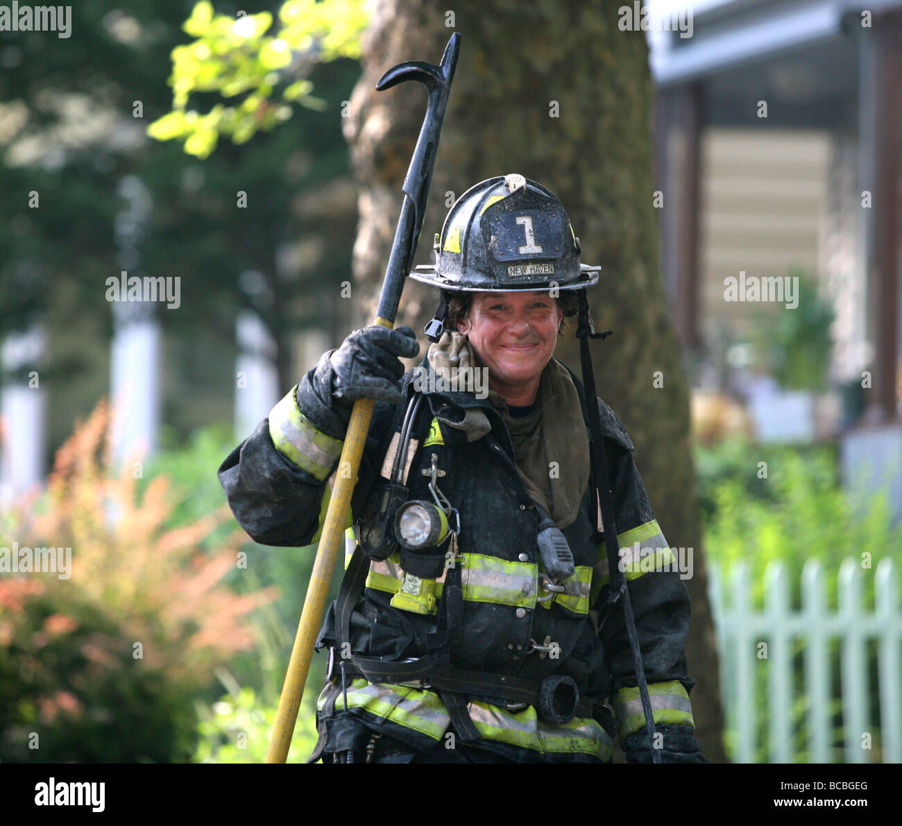 Female firefighter usa Banque de photographies et d’images à haute ...
