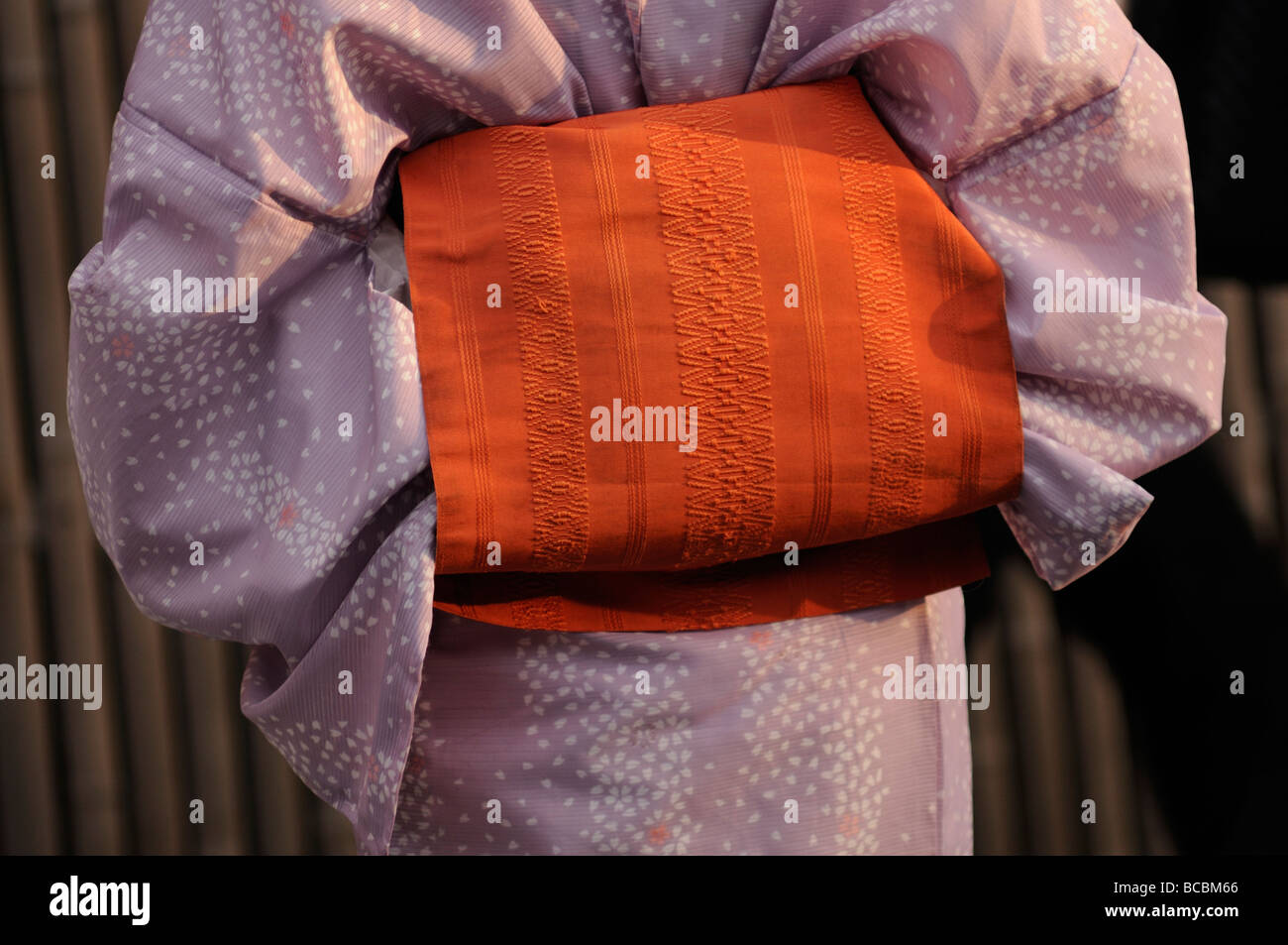 Yukata obi taiko musubi Banque de photographies et d’images à haute ...