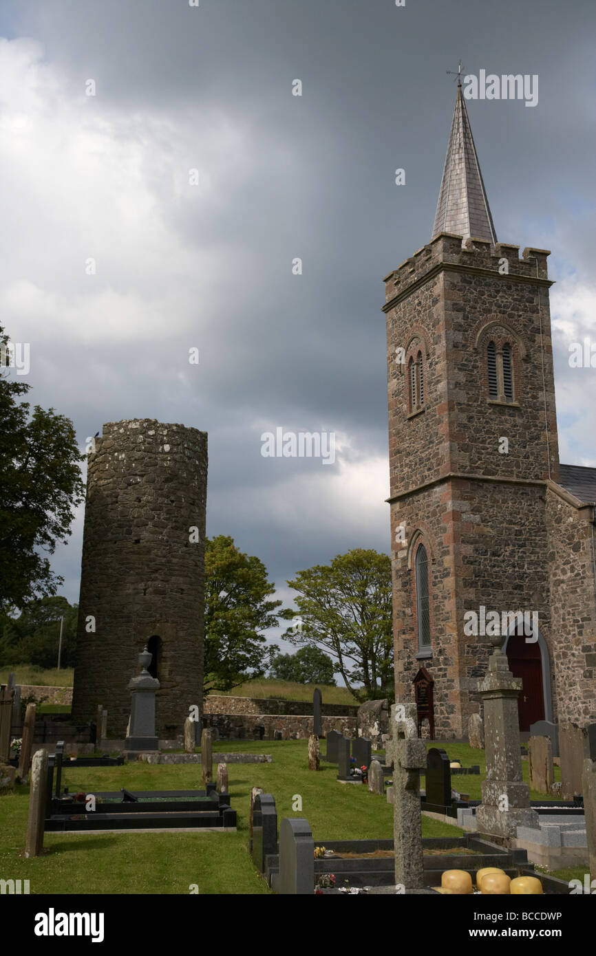 Armoy round tower Banque de photographies et d’images à haute ...