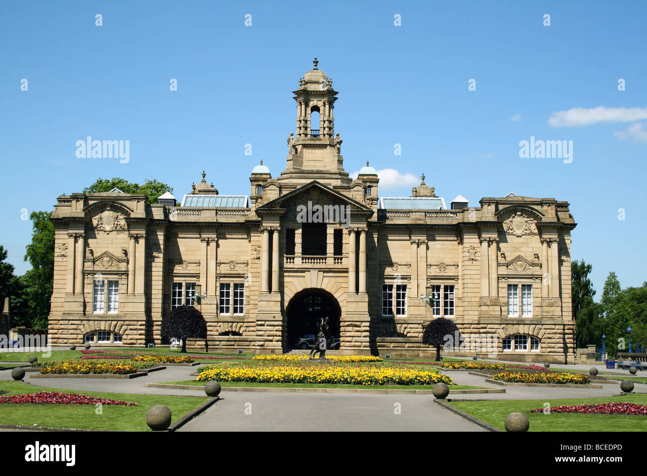 Cartwright Hall Bradford Yorkshire. set dans Lister Park abrite le ...