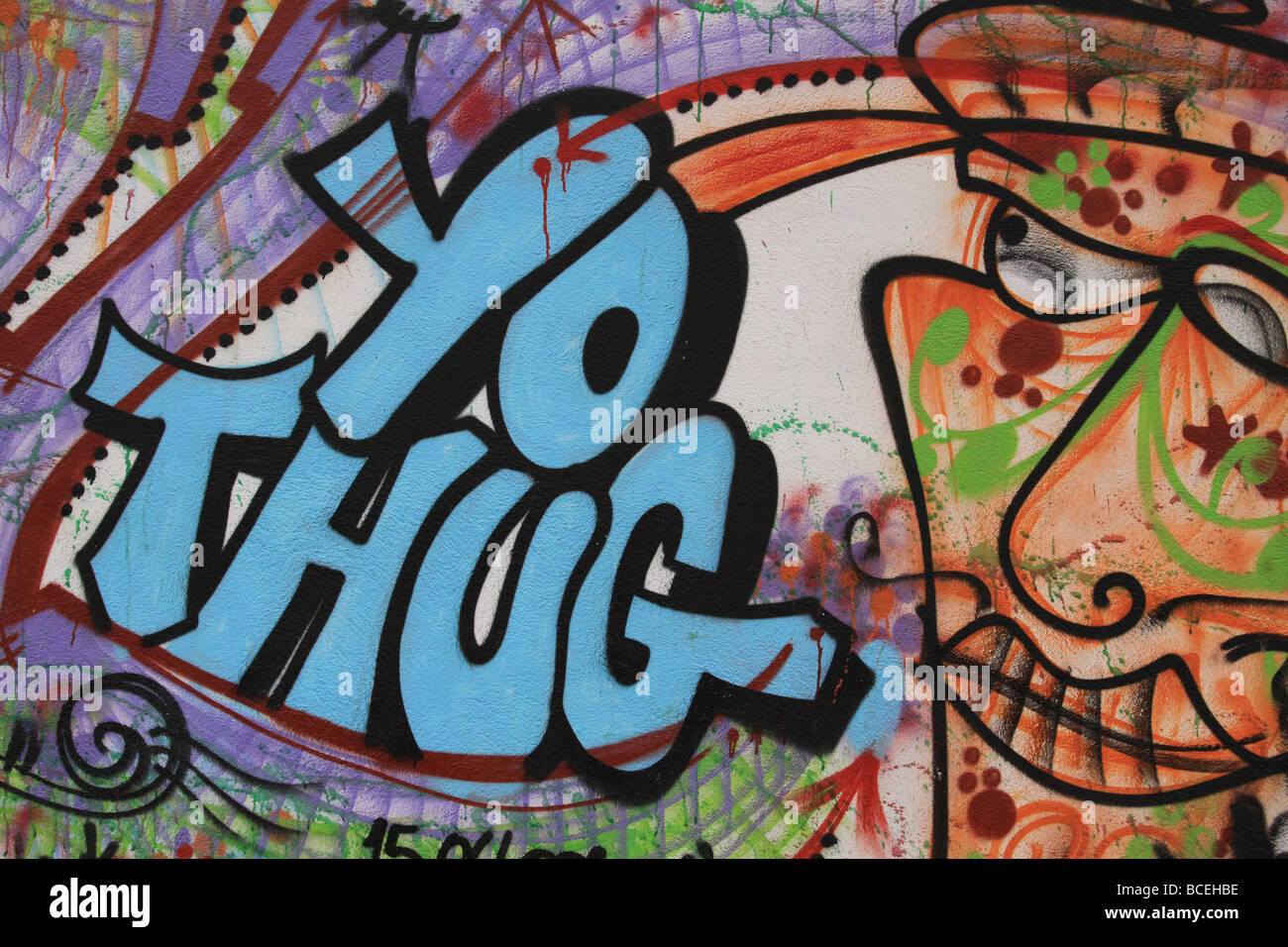 Graffiti artist tag Banque de photographies et d’images à haute résolution - Alamy