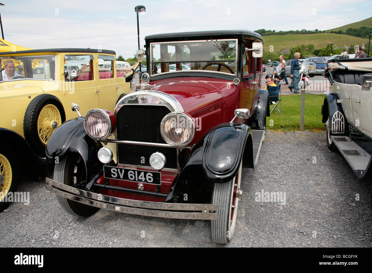 Classic car lanchester Banque de photographies et d’images à haute ...