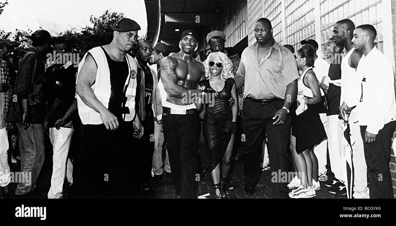 Lil' kim Banque d'images noir et blanc - Alamy