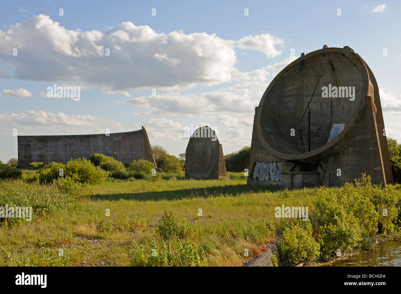 Miroirs sonores romney marsh Banque de photographies et d’images à ...