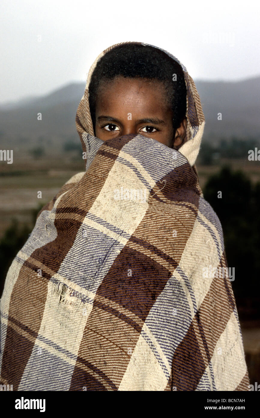 Portrait ethiopian boy tigray ethiopia Banque de photographies et d ...