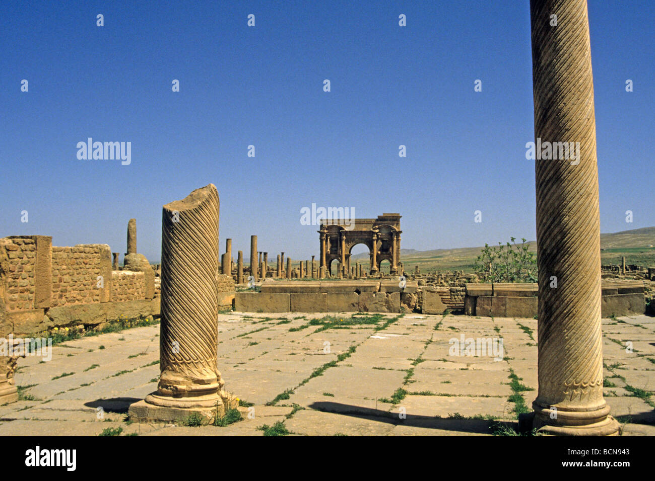 Timgad algeria arabe Banque de photographies et d’images à haute ...