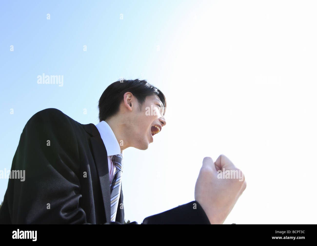 Poing en l'air Banque de photographies et d’images à haute résolution ...