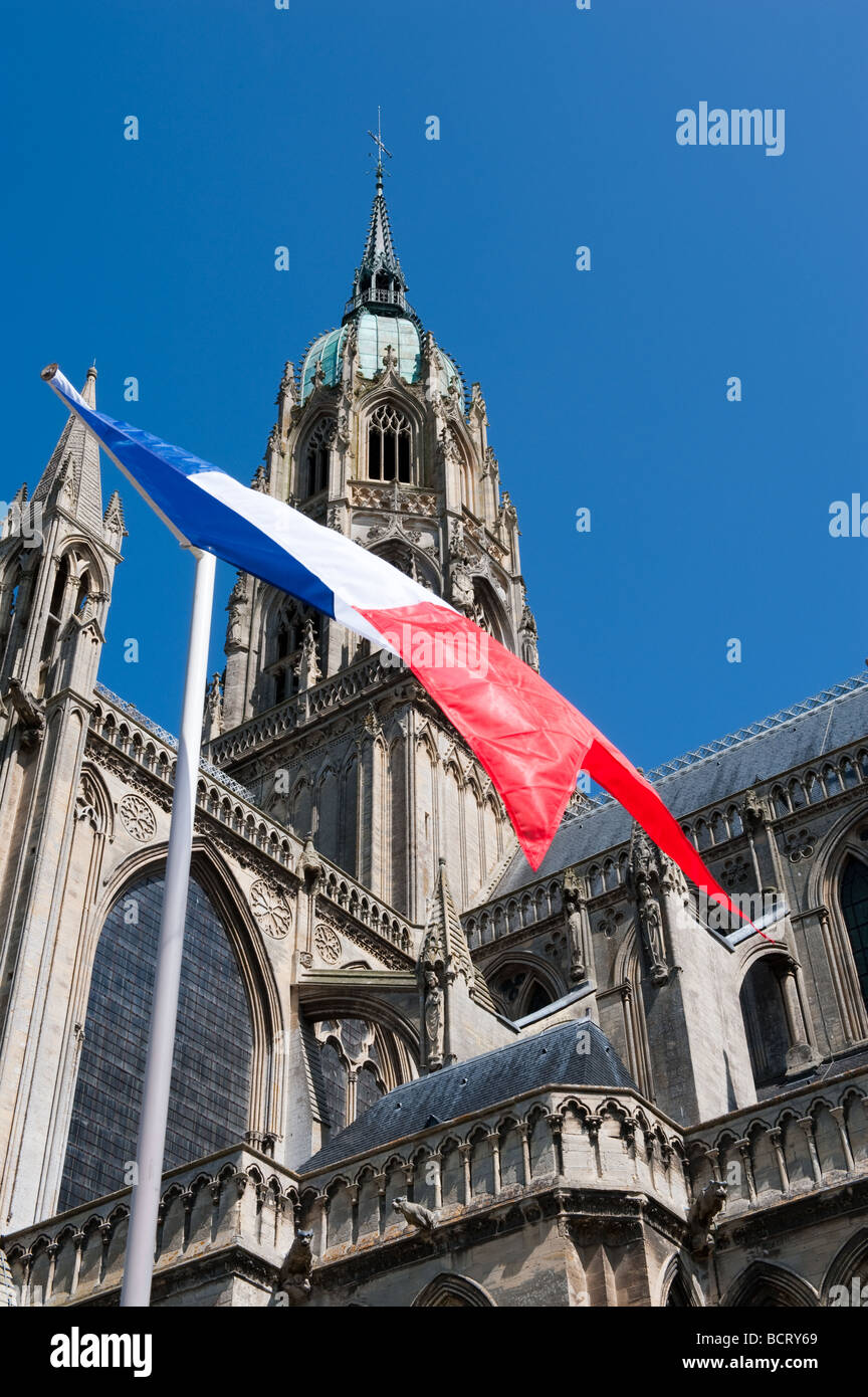 Normandie cathédrale de bayeux Banque de photographies et d’images à haute résolution - Alamy