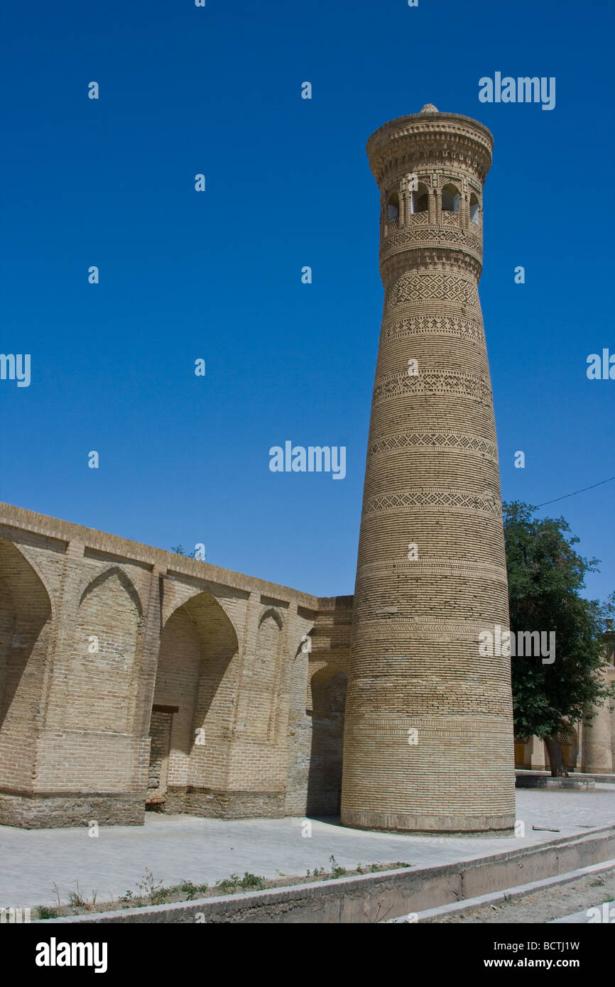 Kalon minaret bukhara ouzbek Banque de photographies et d’images à haute résolution - Alamy