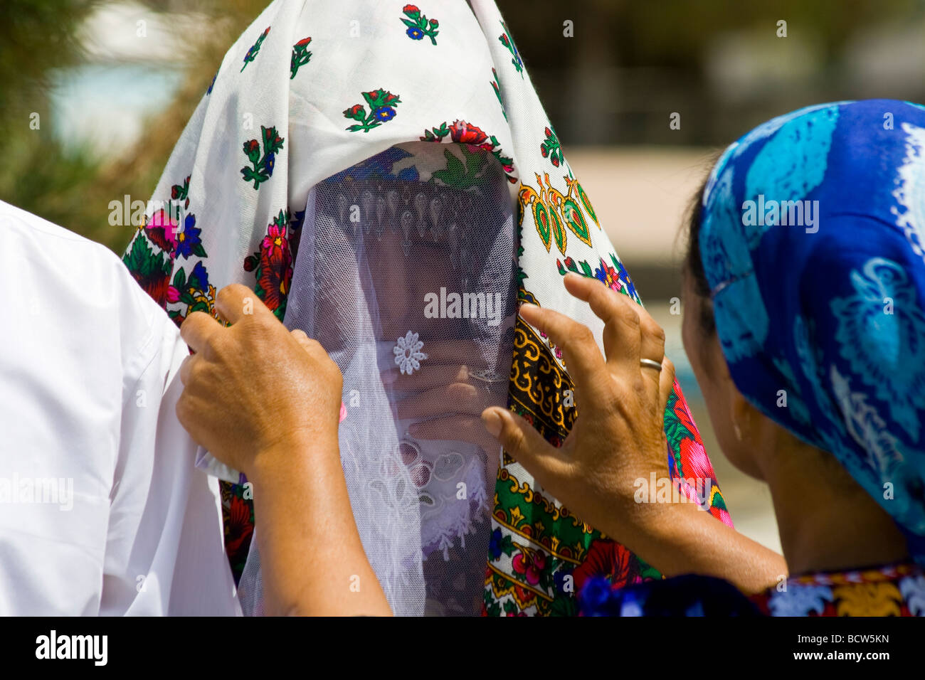 Turkmen Woman In Mary Turkmenistan Banque De Photographies Et Dimages