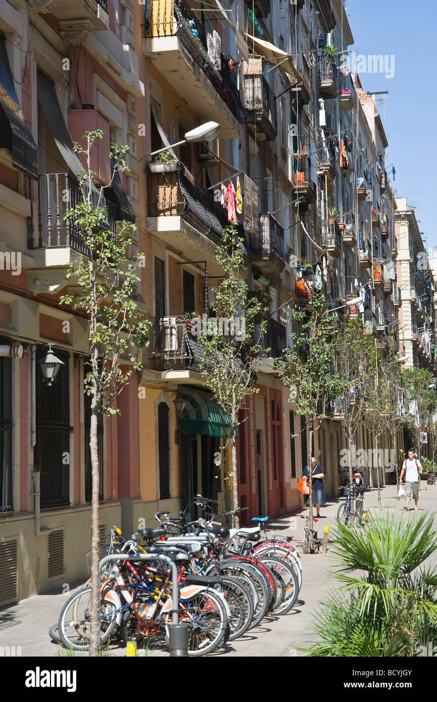 Barcelona streets Banque de photographies et d’images à haute résolution - Alamy