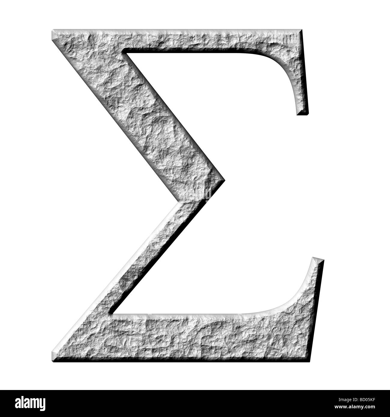 Lettre sigma Banque de photographies et d’images à haute résolution - Alamy