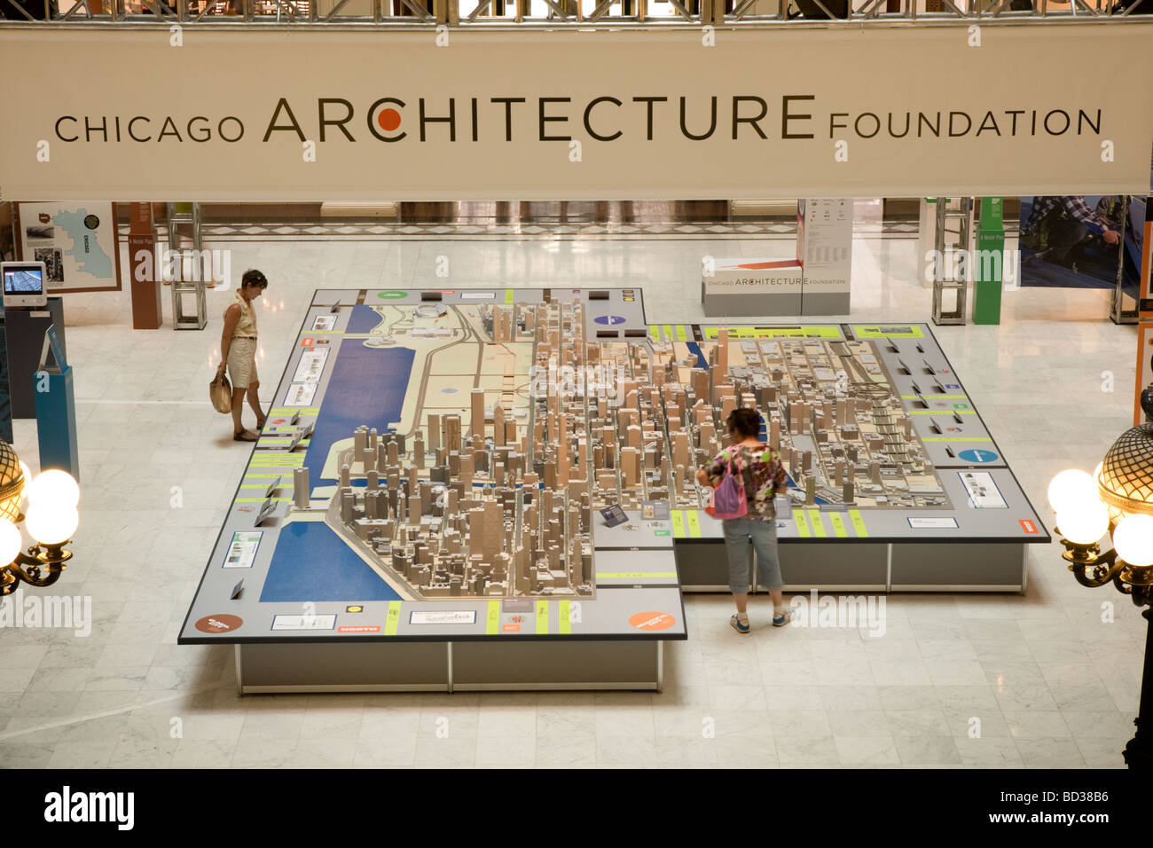 Fondation d'architecture de chicago Banque de photographies et d’images ...