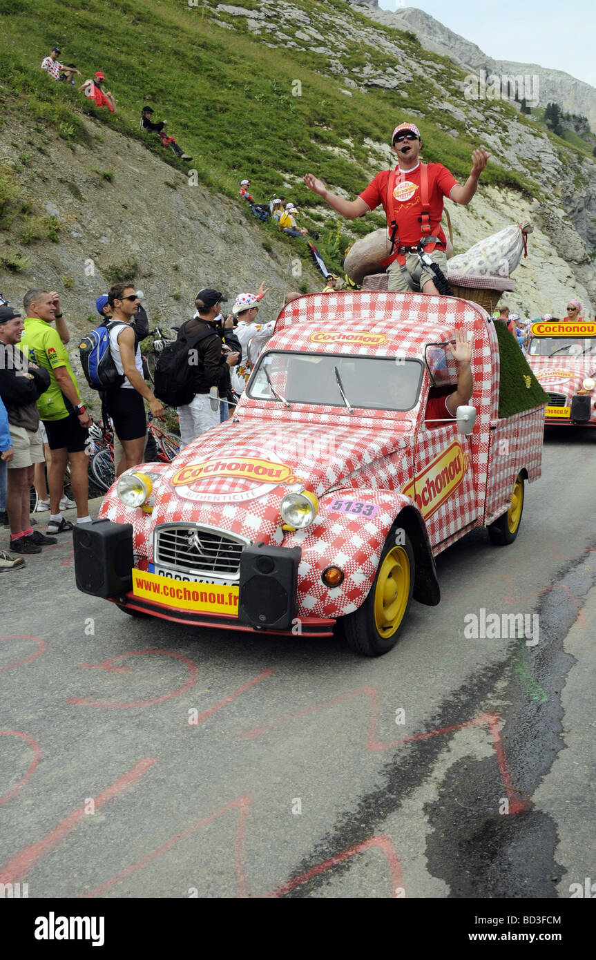 Citroën 2CV Cochonou, Tour de France la caravane publicitaire, et à l ...