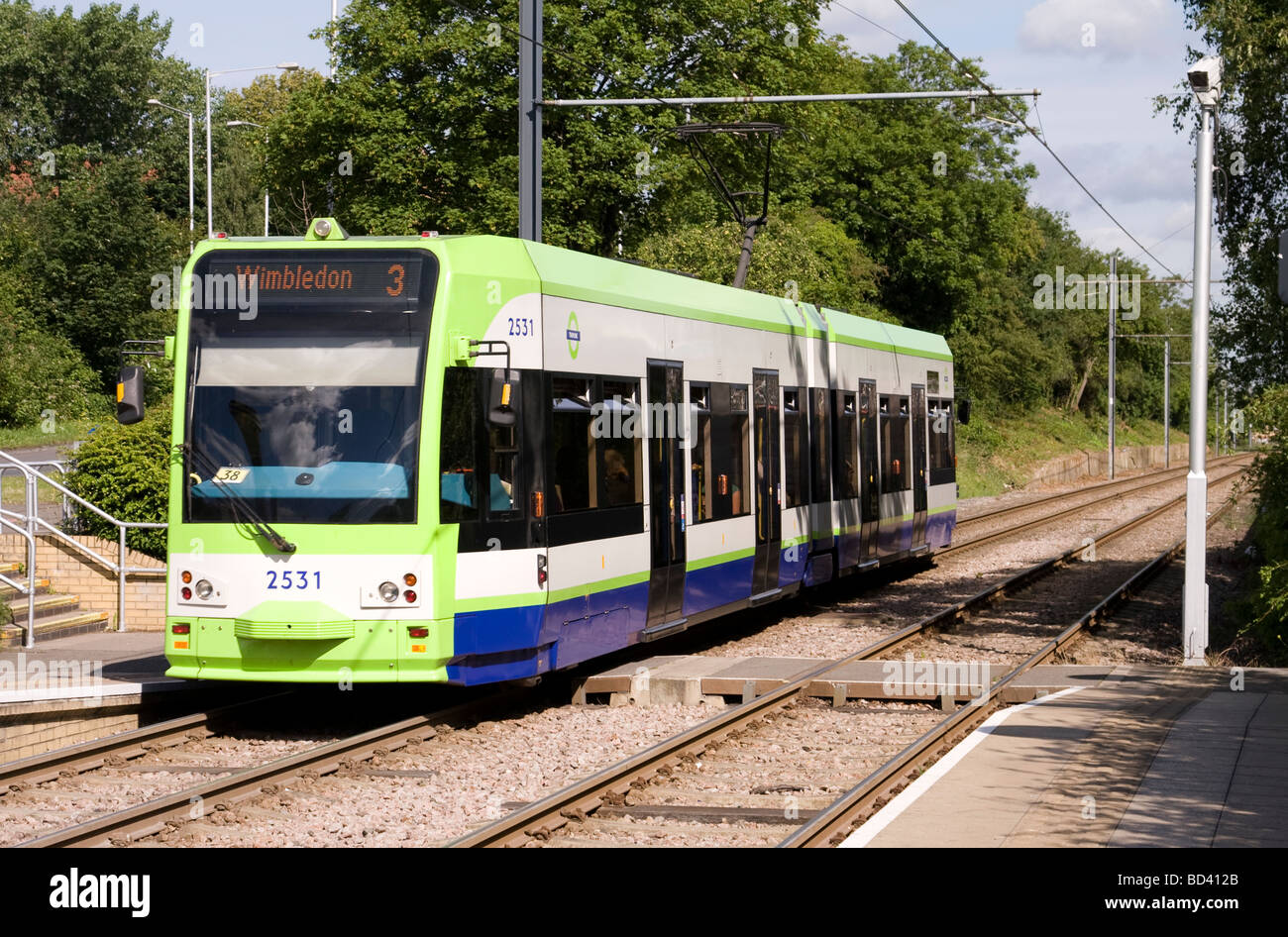 Tram croydon Banque de photographies et d’images à haute résolution - Alamy