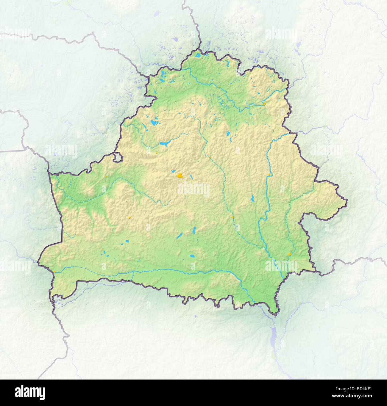 Belarus map Banque de photographies et d’images à haute résolution - Alamy