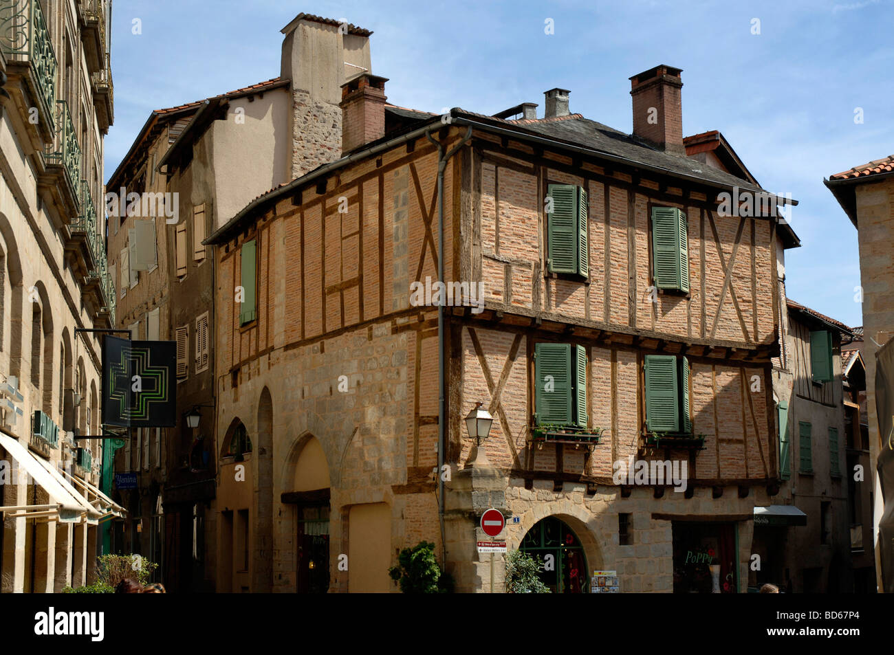 Figeac (46) : En centre-ville Photo Stock - Alamy