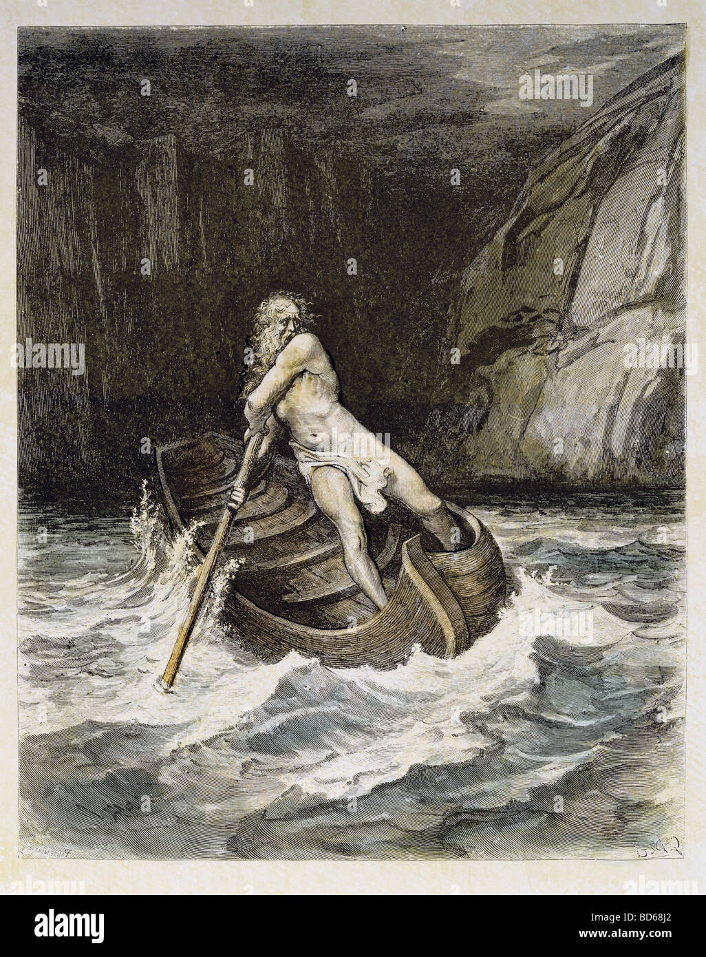 Le passeur le styx Banque de photographies et d’images à haute ...