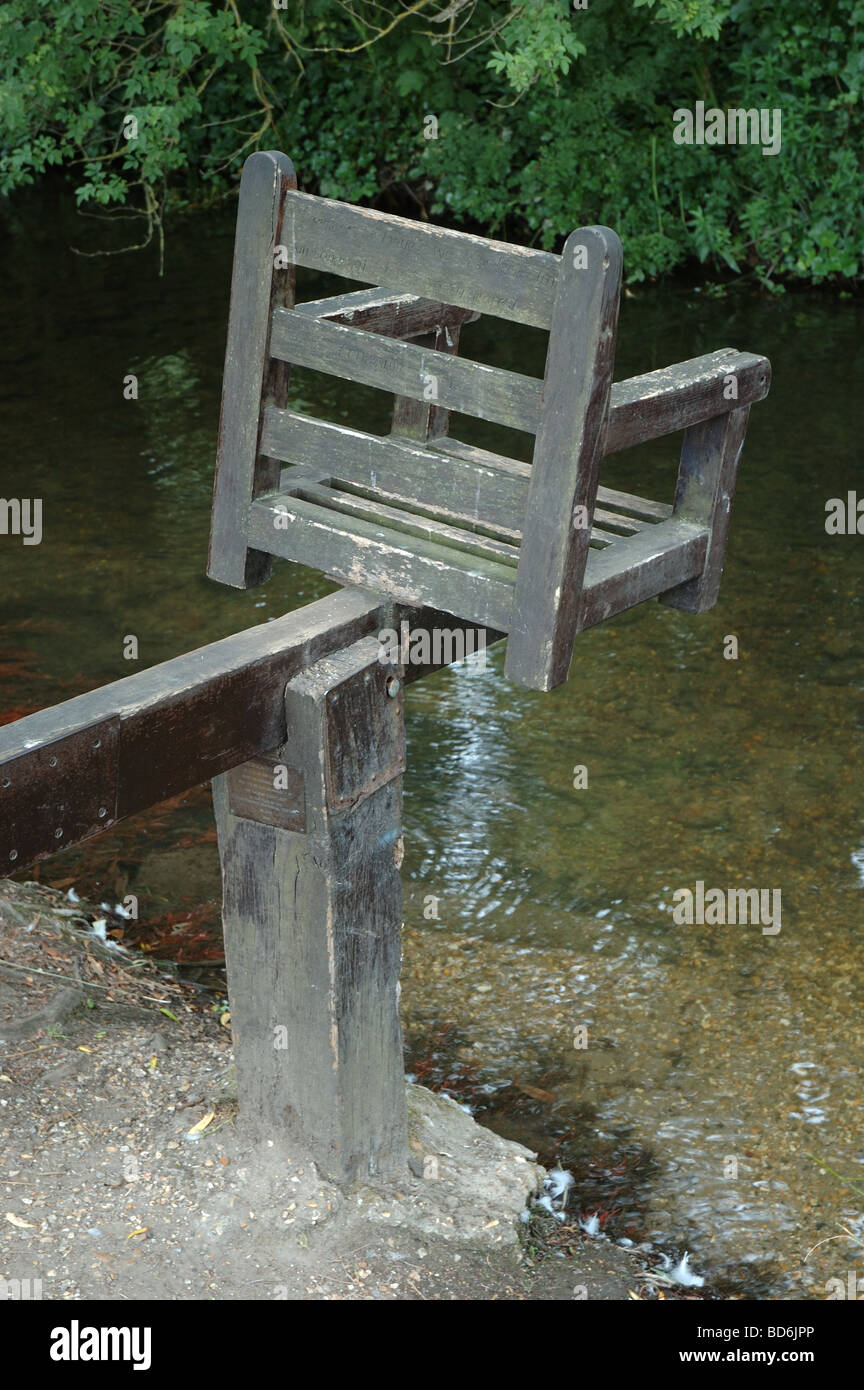 Ducking stool punishment Banque de photographies et d’images à haute ...