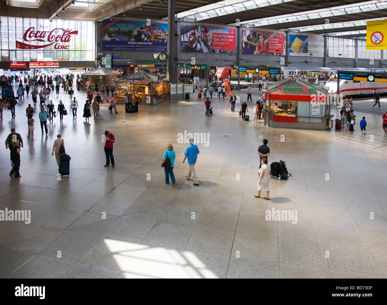 Gare ferroviaire munchen hauptbahnhof Banque de photographies et d ...