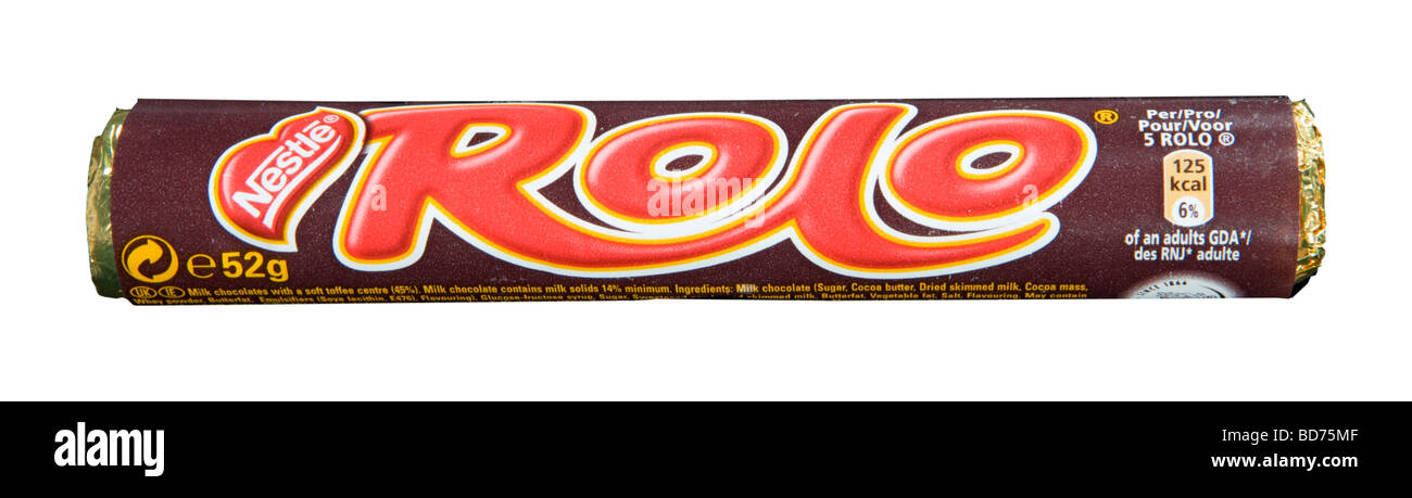 Nestle rolo chocolate bar Banque de photographies et d’images à haute ...