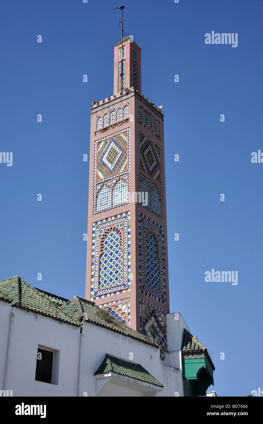 Mosque minaret tangier morocco africa Banque de photographies et d ...