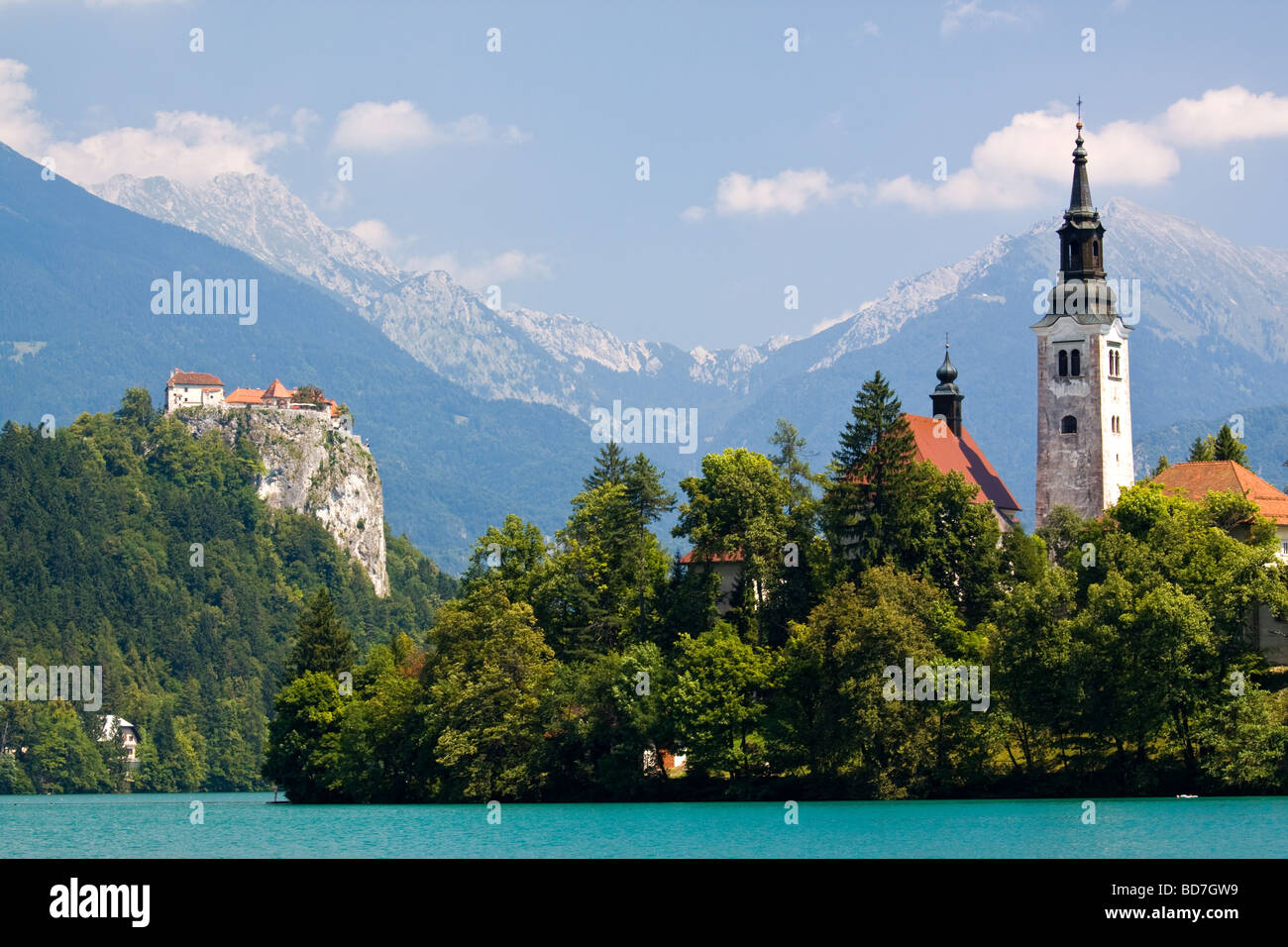 Lake bled island Banque de photographies et d’images à haute résolution ...
