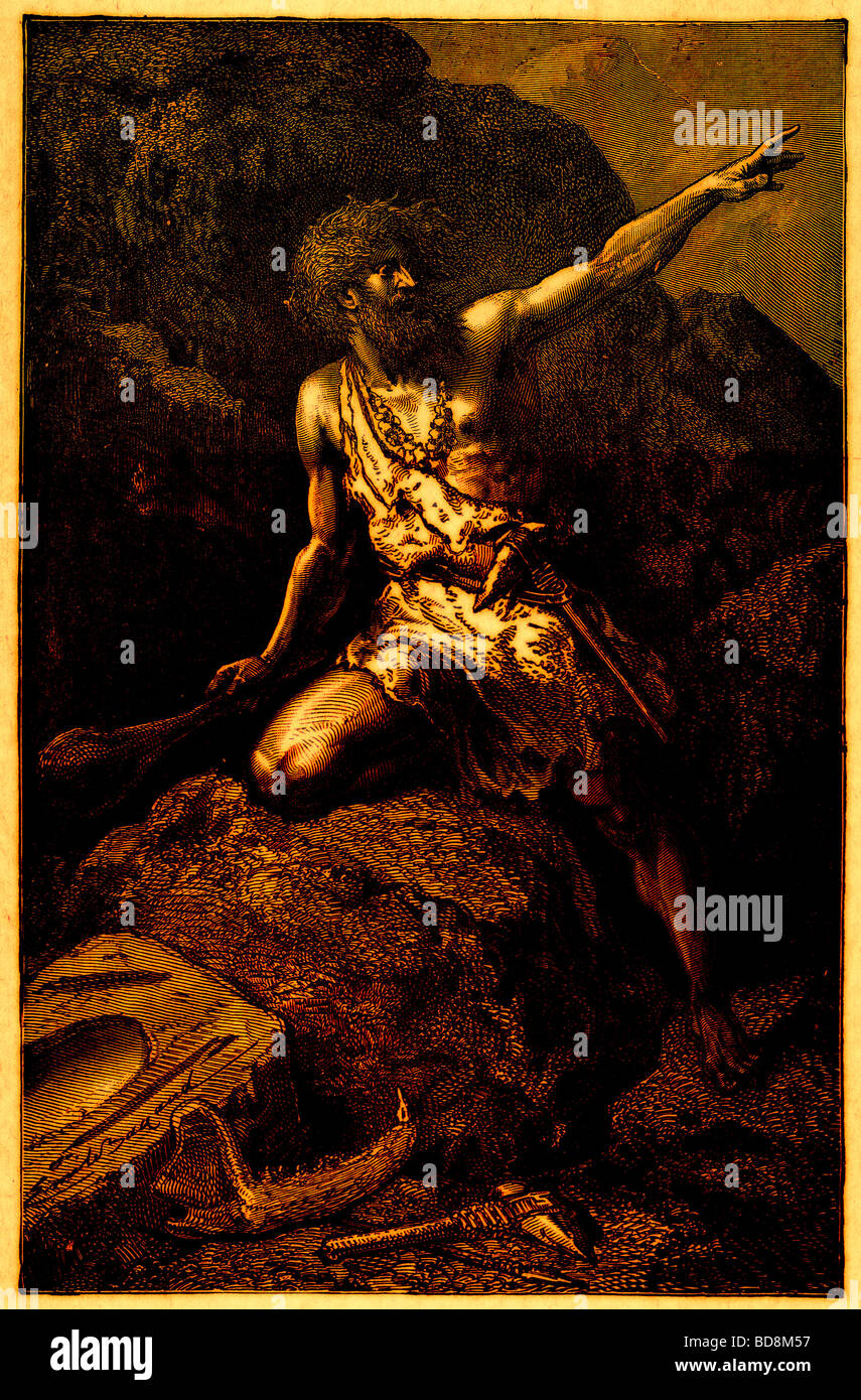 L'homme préhistorique du Néolithique de l'illustration avec les peuples ...