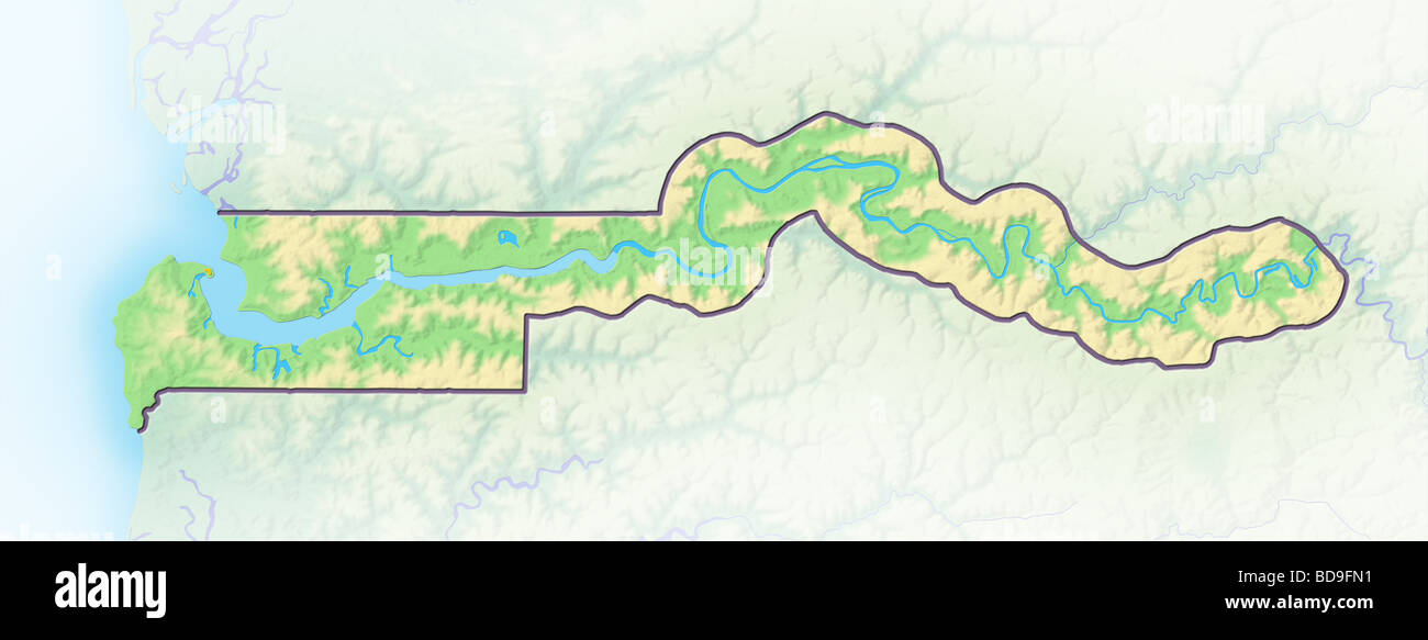 Gambie map Banque de photographies et d’images à haute résolution - Alamy