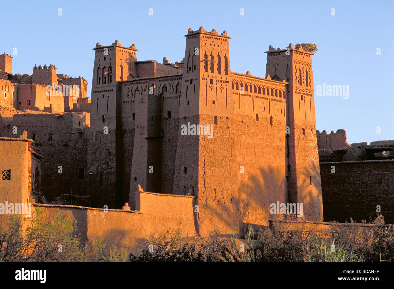 Brique crue maison marocaine Banque de photographies et d’images à ...