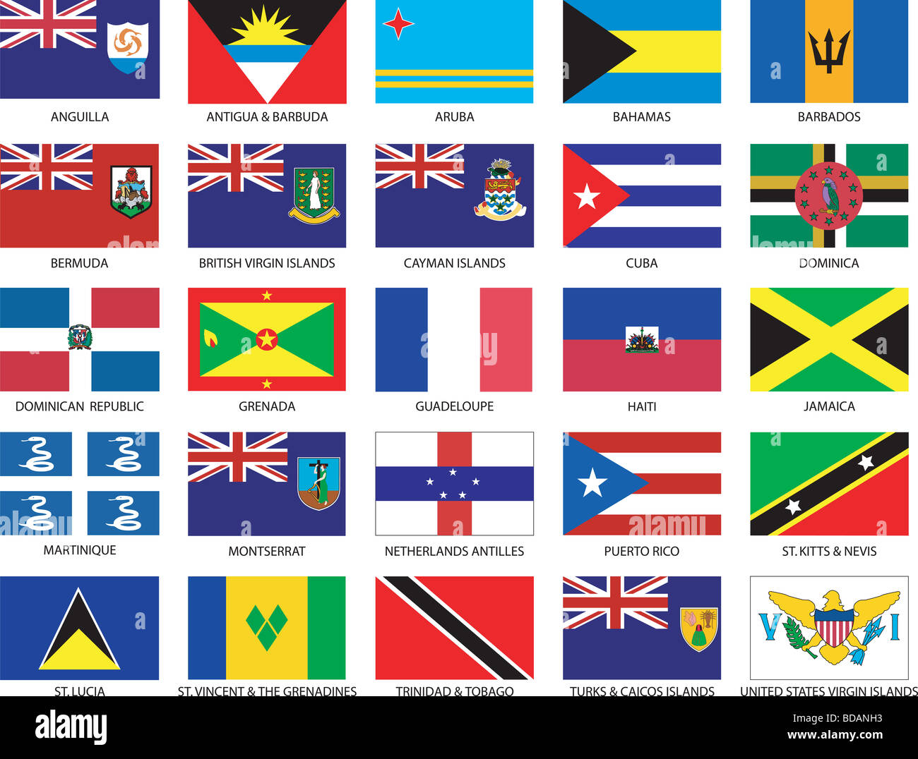 Saint lucia st lucia drapeau drapeaux pays Banque de photographies et d ...