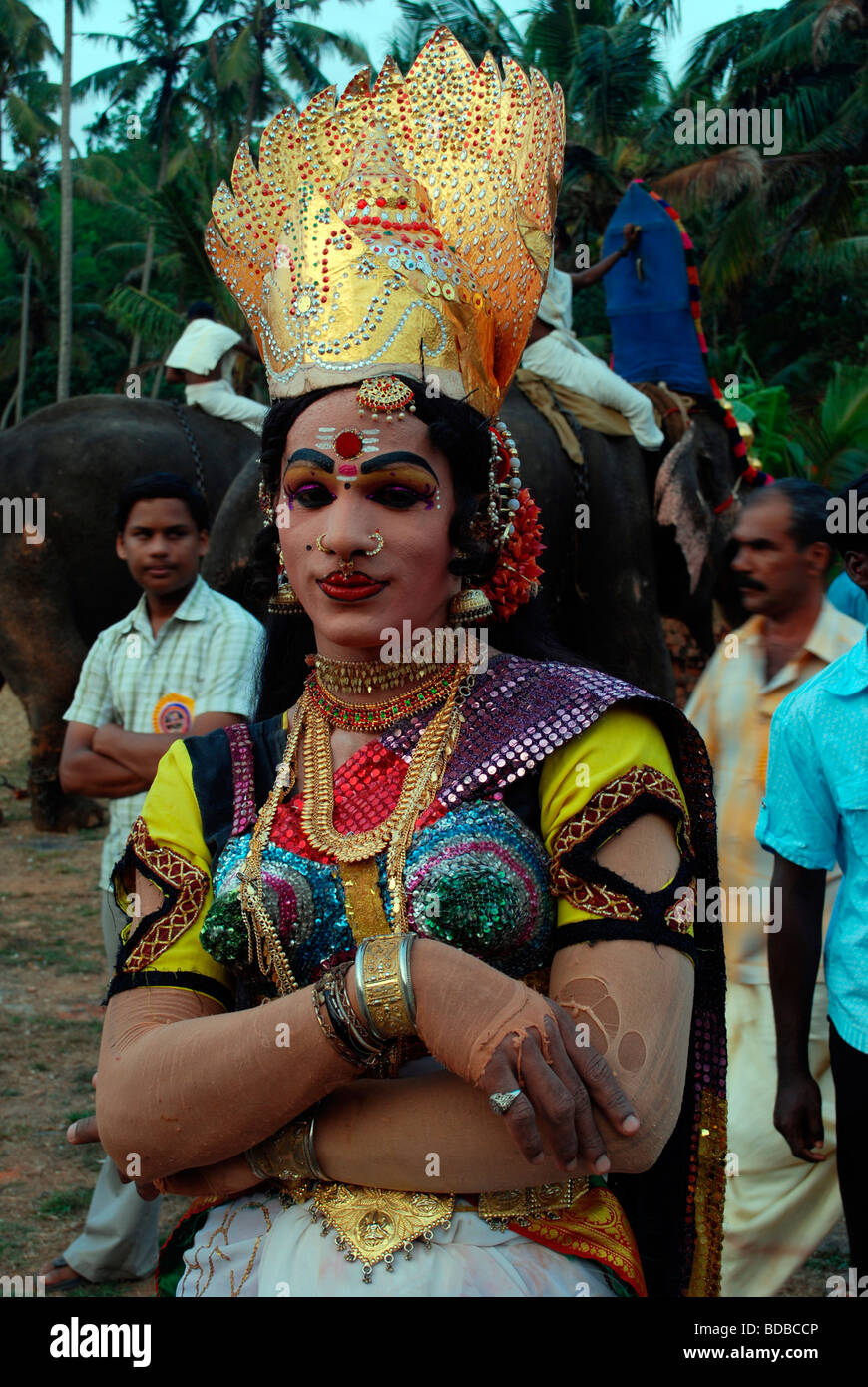 Homme en robe de femme Banque de photographies et d’images à haute ...