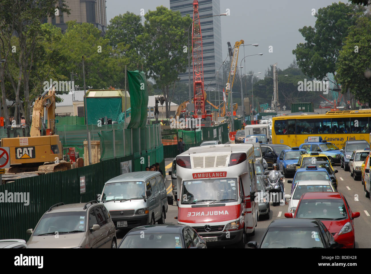 Un embouteillage Banque de photographies et d’images à haute résolution ...