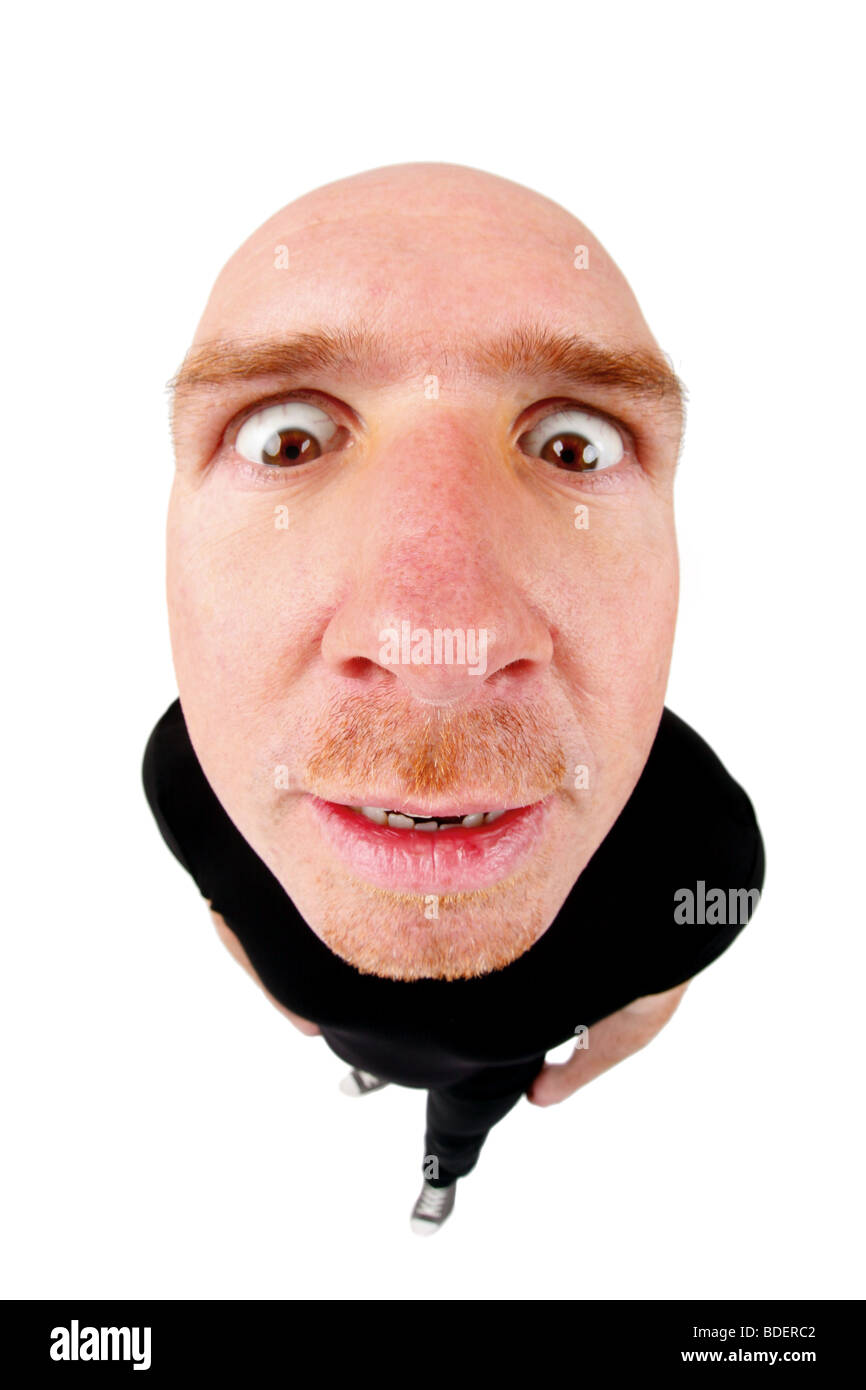 Yeux qui louchent Banque d'images détourées - Alamy