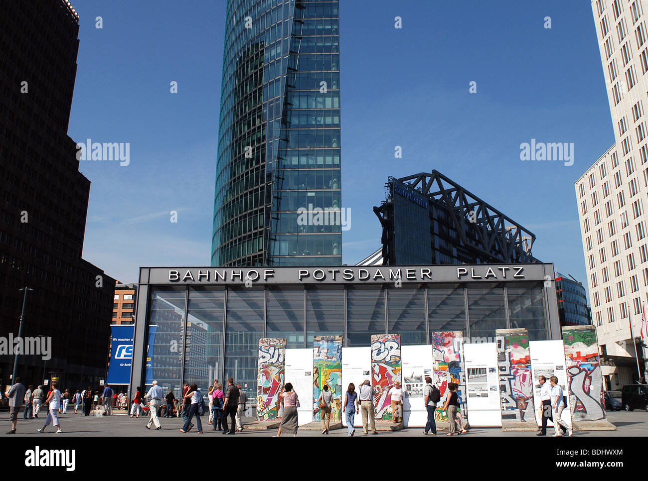 Segment de mur berlin mur Banque de photographies et d’images à haute ...