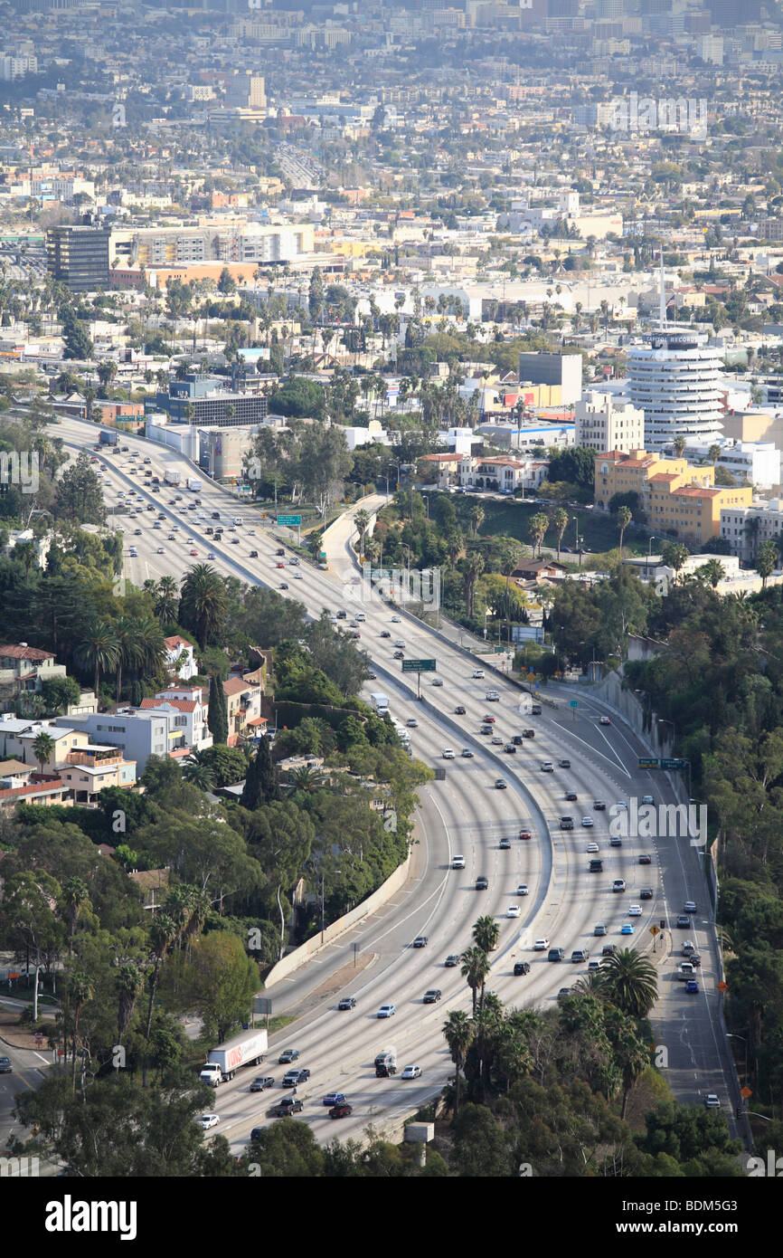 Autoroute hollywood 101 Banque de photographies et d’images à haute ...