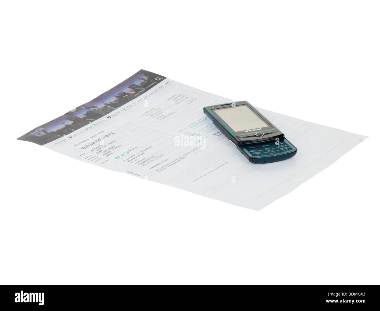 Facture de téléphone Banque de photographies et d’images à haute ...