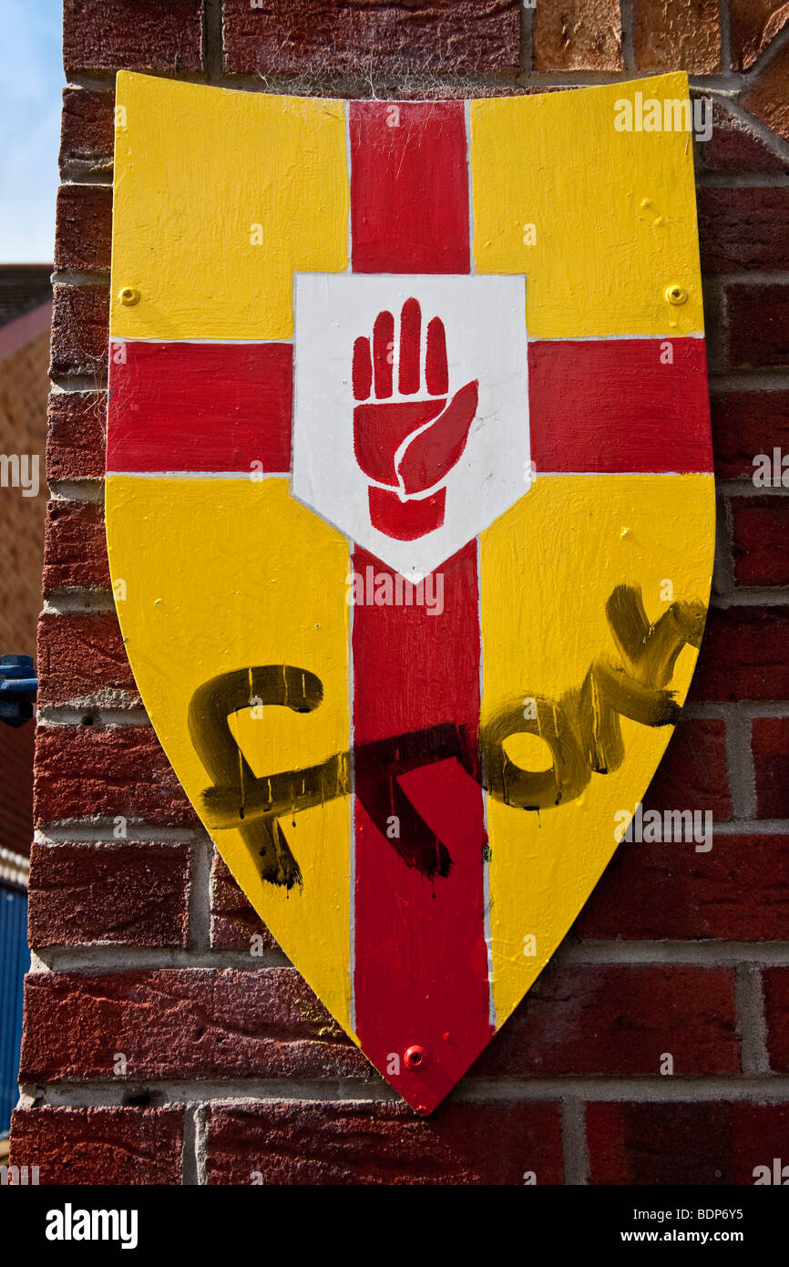 The red hand of ulster Banque de photographies et d’images à haute ...