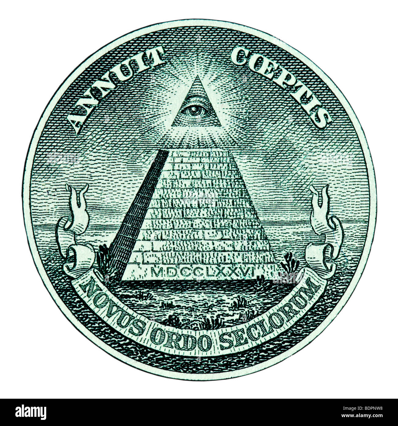 All seeing eye dollar bill Banque de photographies et d’images à haute ...