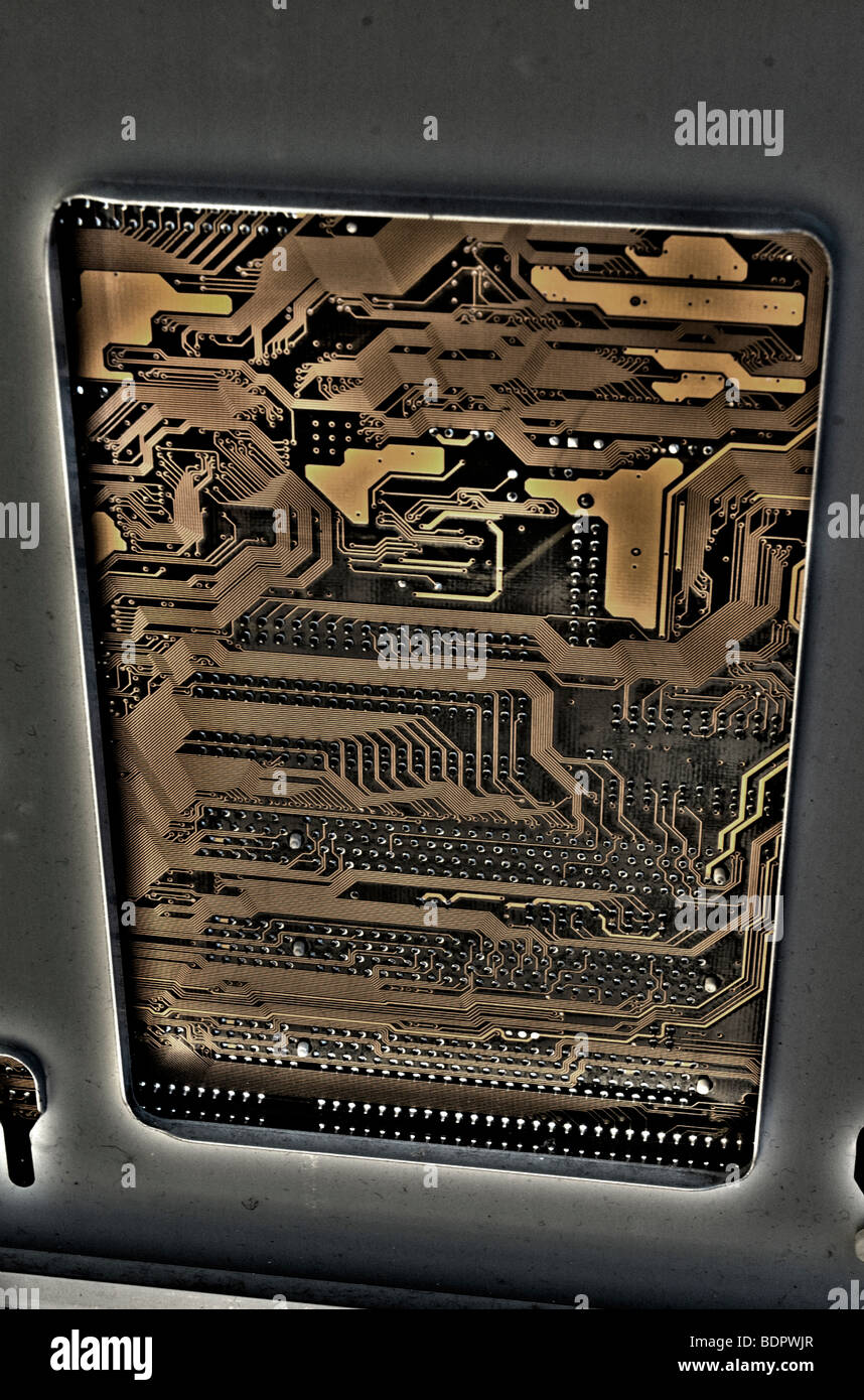 Electrical circuit board Banque de photographies et d’images à haute résolution - Alamy