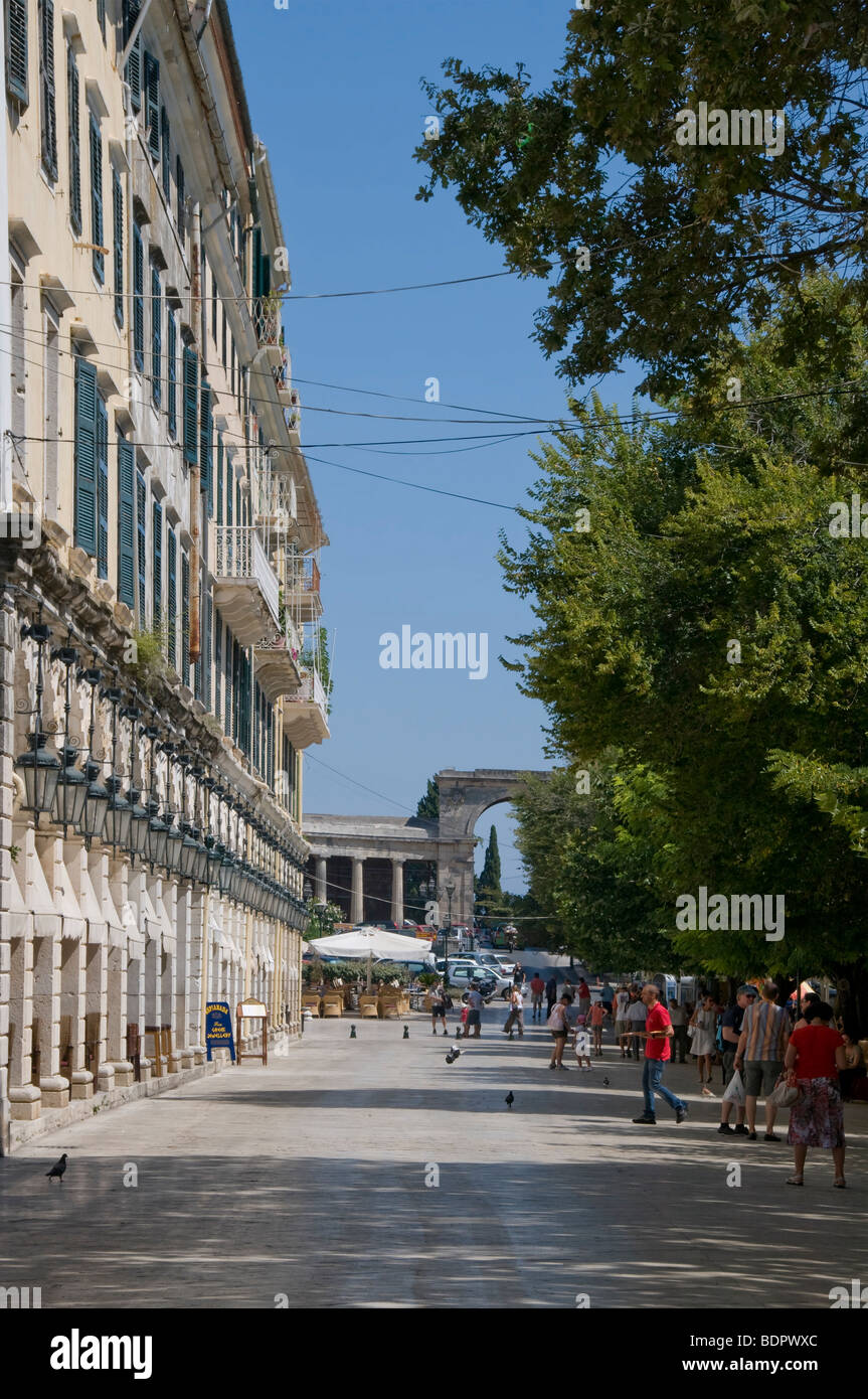 Corfu liston Banque de photographies et d’images à haute résolution - Alamy